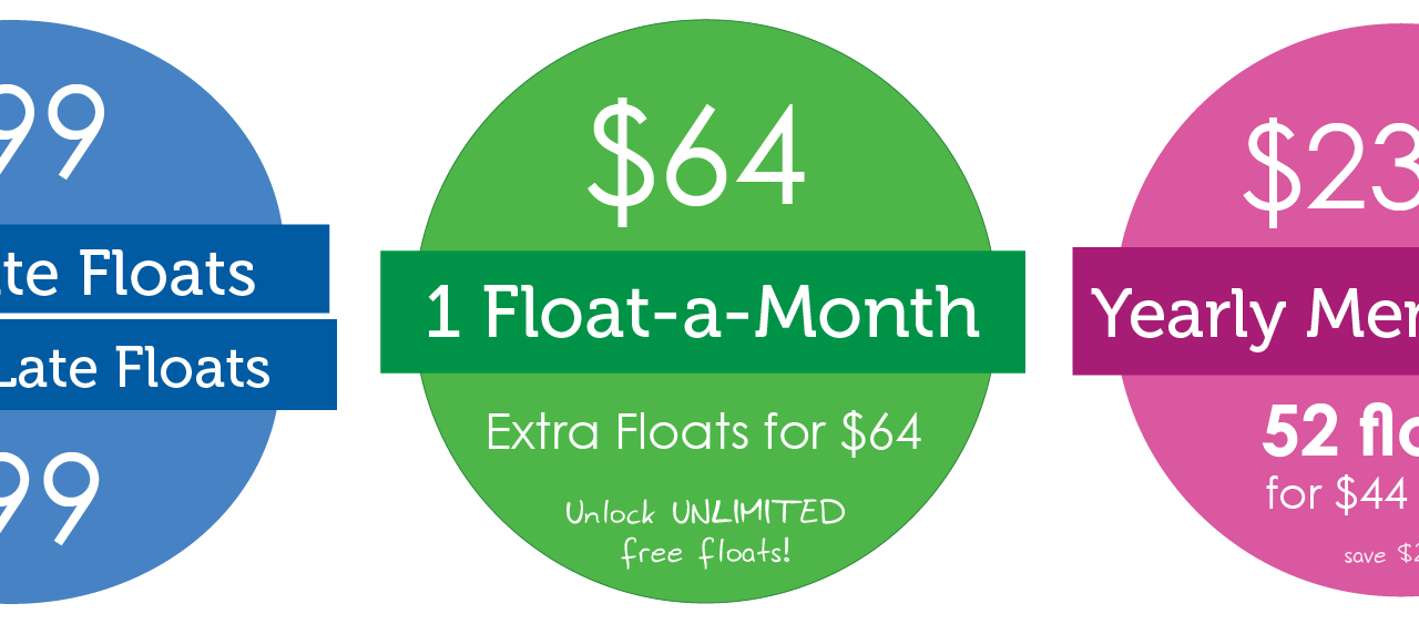 Float Memberships | Monthly & Yearly Plans – Float On